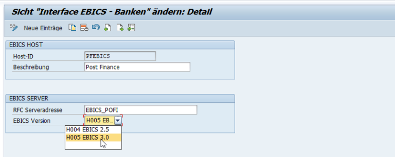 PAYMENTS.CC - EBICS 3.0 Kommunikation mit dem SAP ERP